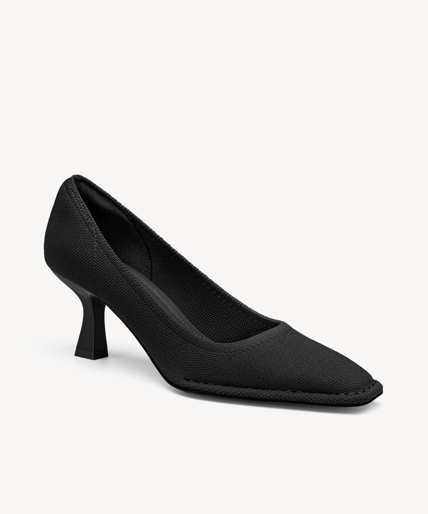 CommuteEase Solid Color Stiletto Pumps - Cosy Island