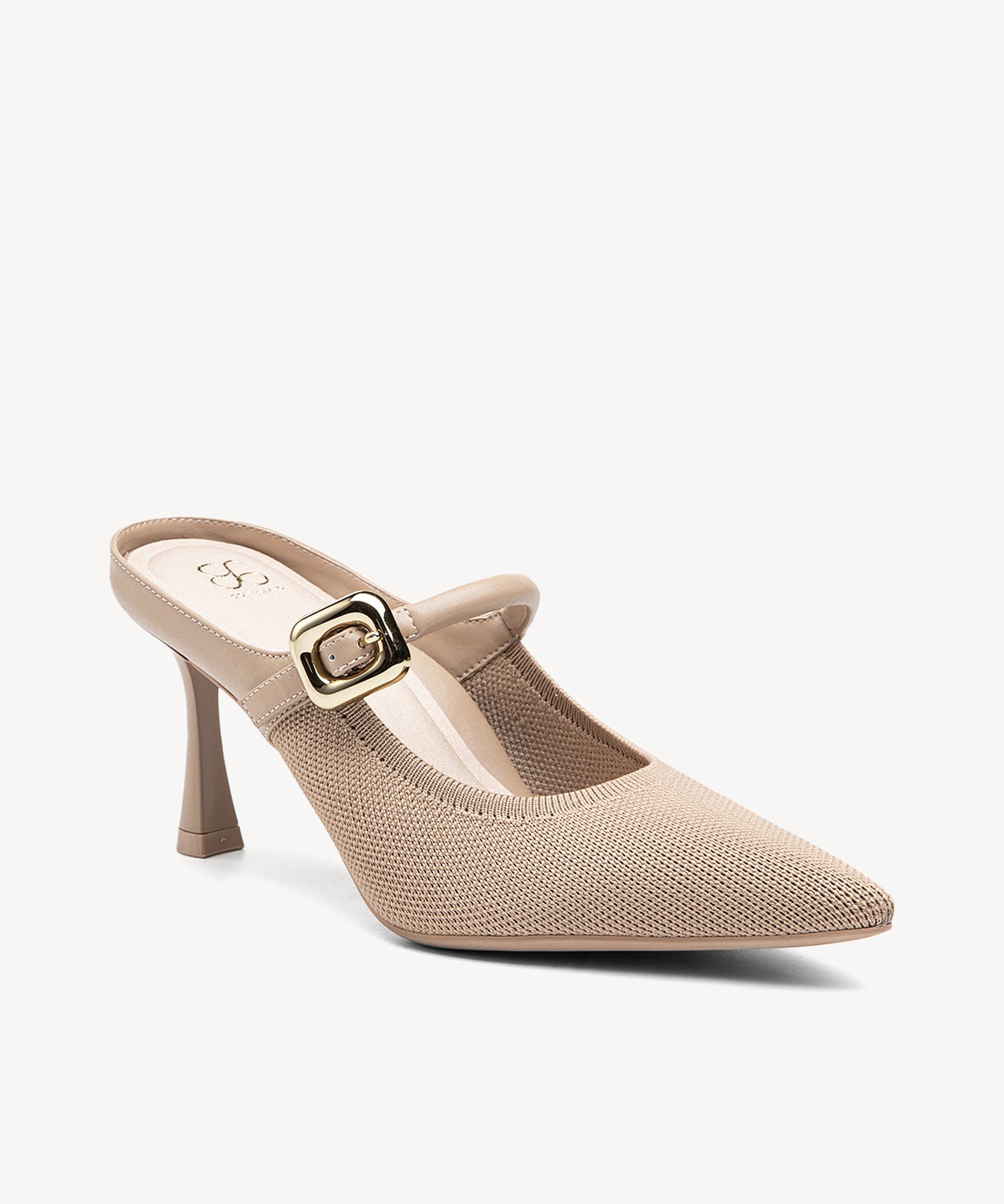 GraceLithe Pointed Toe Heeled Mules - Comfort Pro I