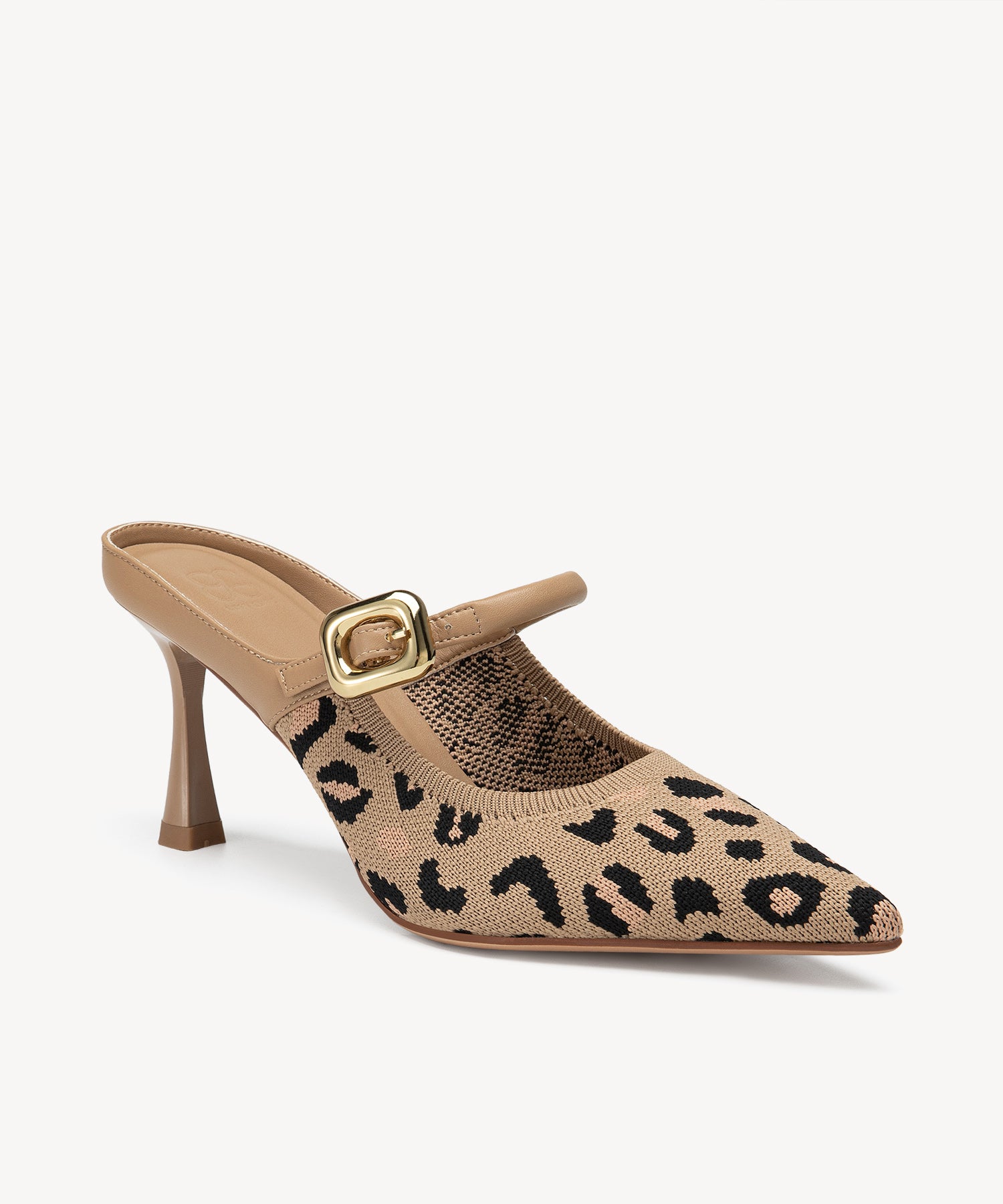 GraceLithe Pointed Toe Heeled Mules - Cosy Island