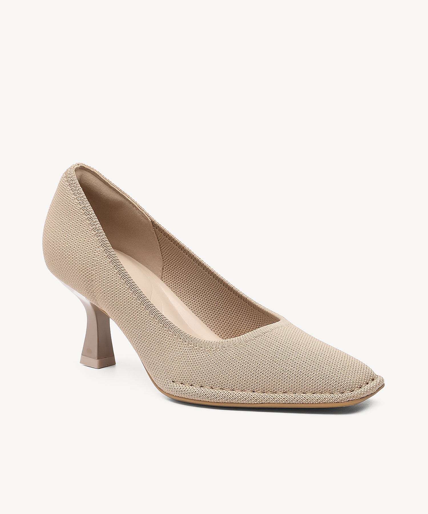 CommuteEase Solid Color Stiletto Pumps - Cosy Island